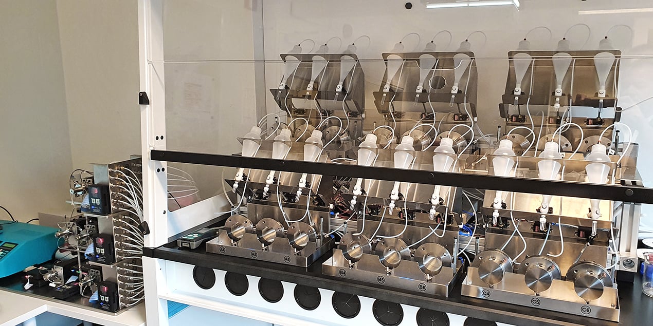 Protective Glove Permeation Testing Systems